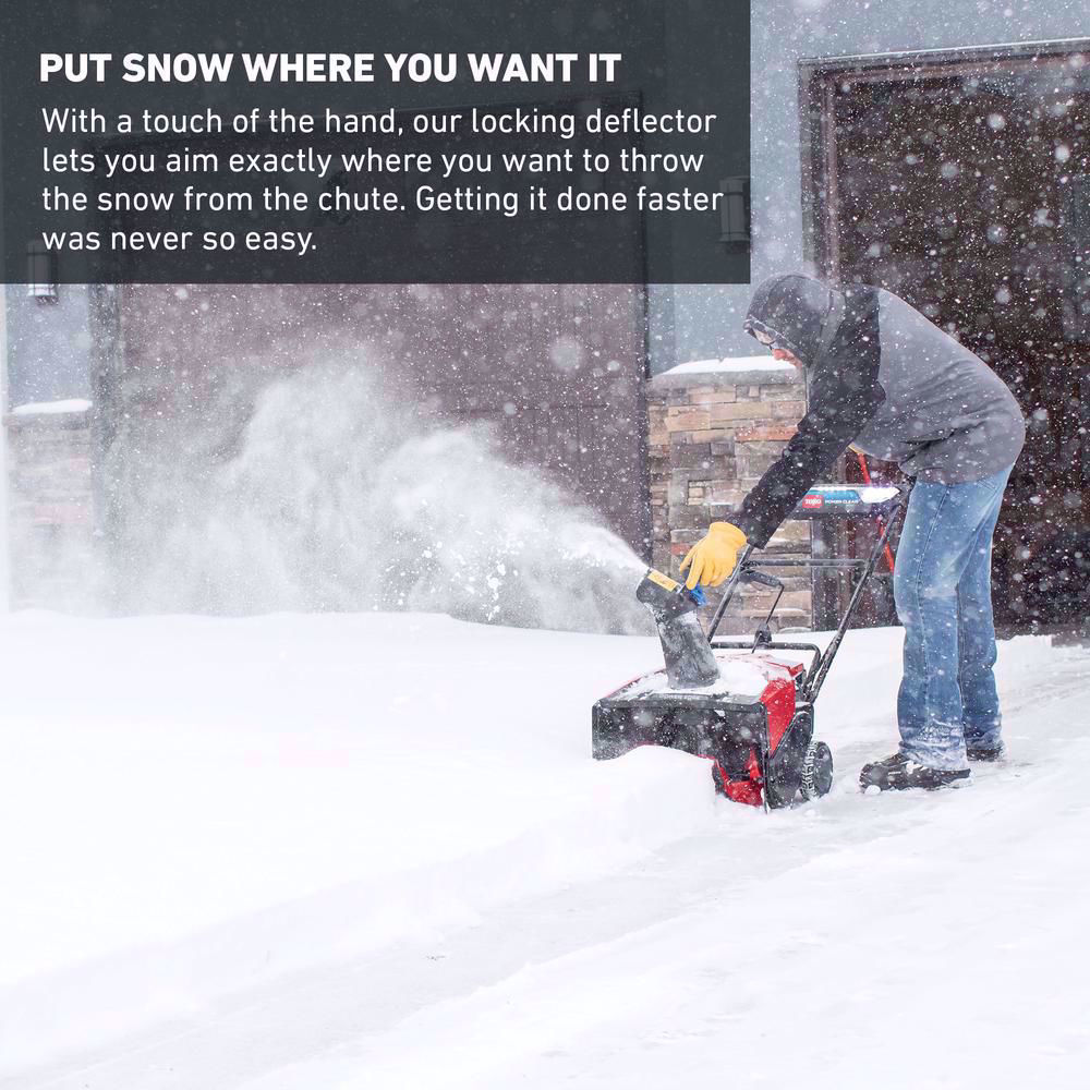 39901 Toro Single Stage 60V Battery-powered Snowblower | Large ...
