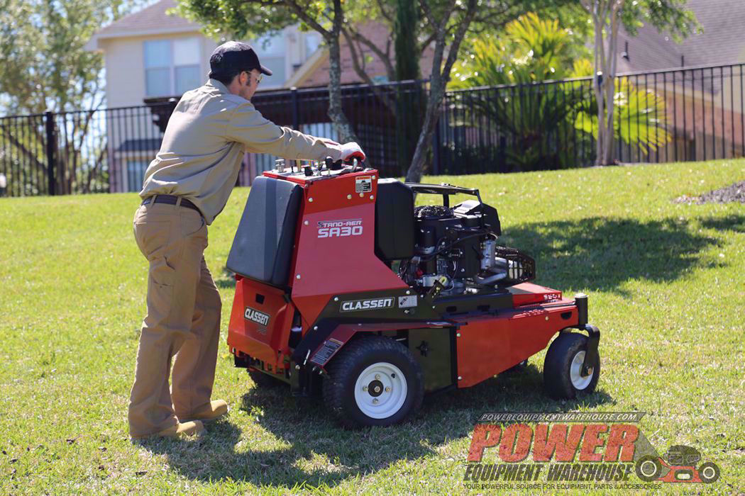 Classen SA-30 Stand On Aerator | Large Selection at Power Equipment ...