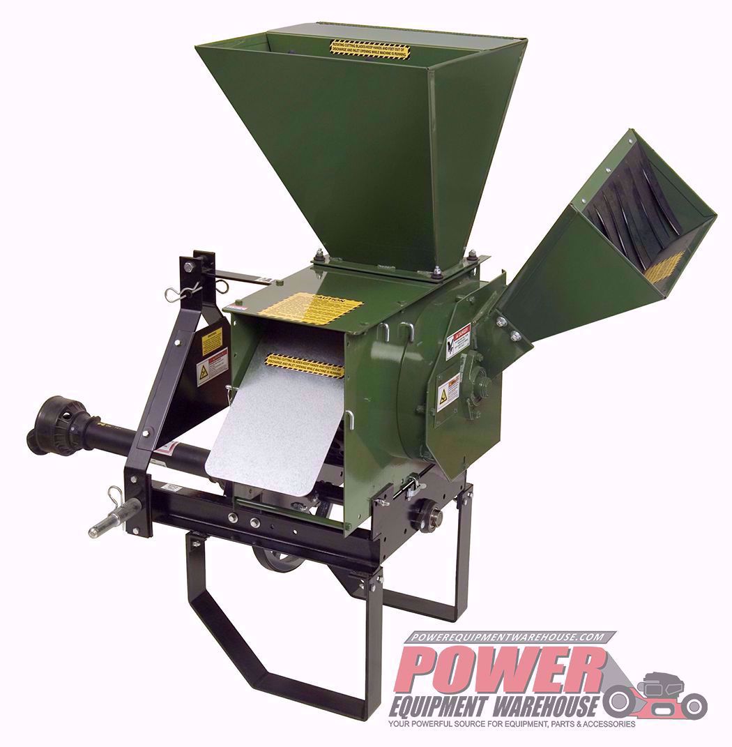 TPH123 Mighty Mac 3 Point Hitch Shredder Chipper | Large Selection at ...