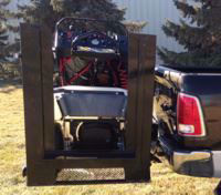 LT650RSC-Toro Spreader Transport Rack Fits Toro & Exmark | Power ...